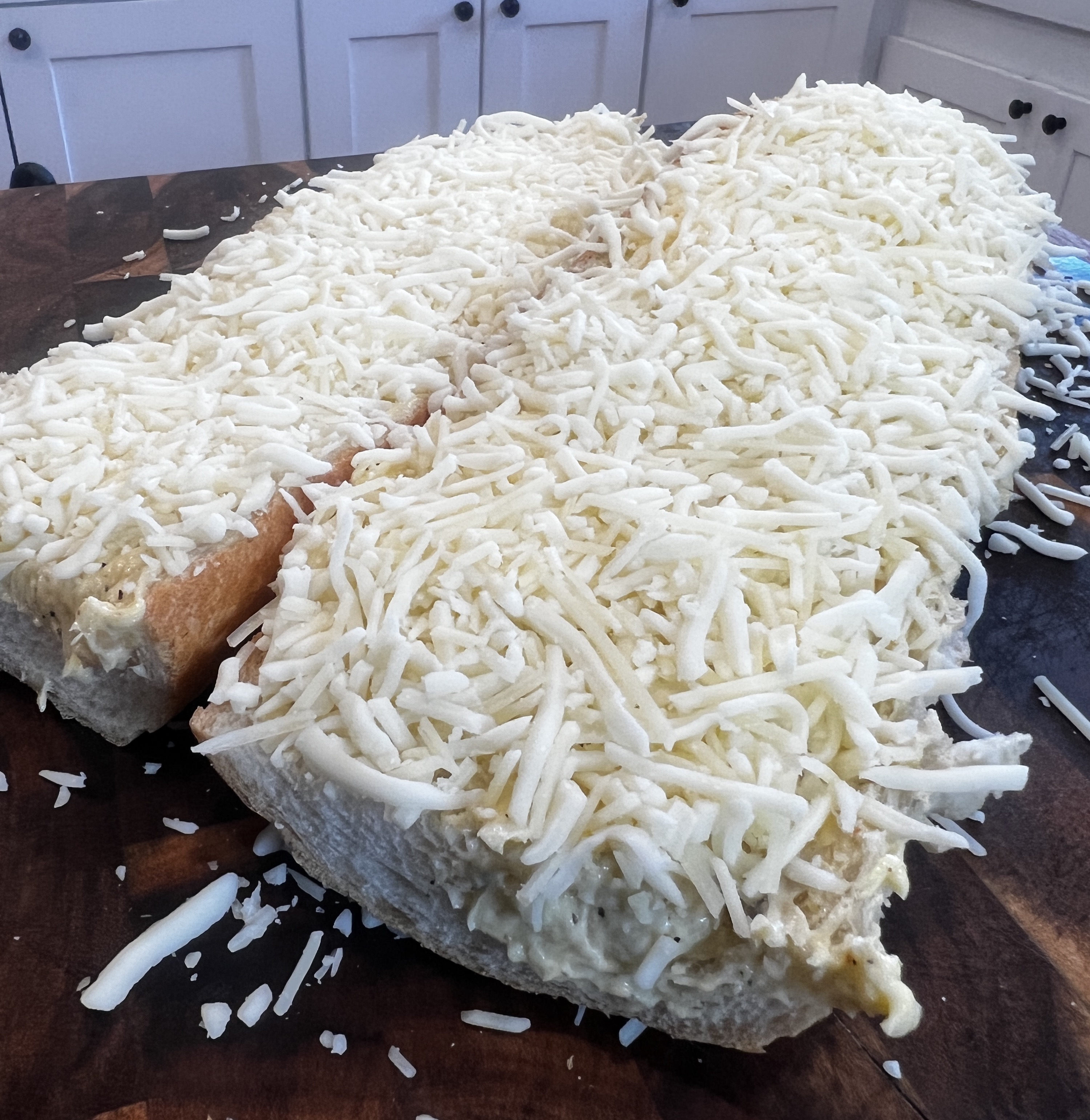 Broiled Cheesy Garlic Confit Bread | Combi Steam Oven Recipes