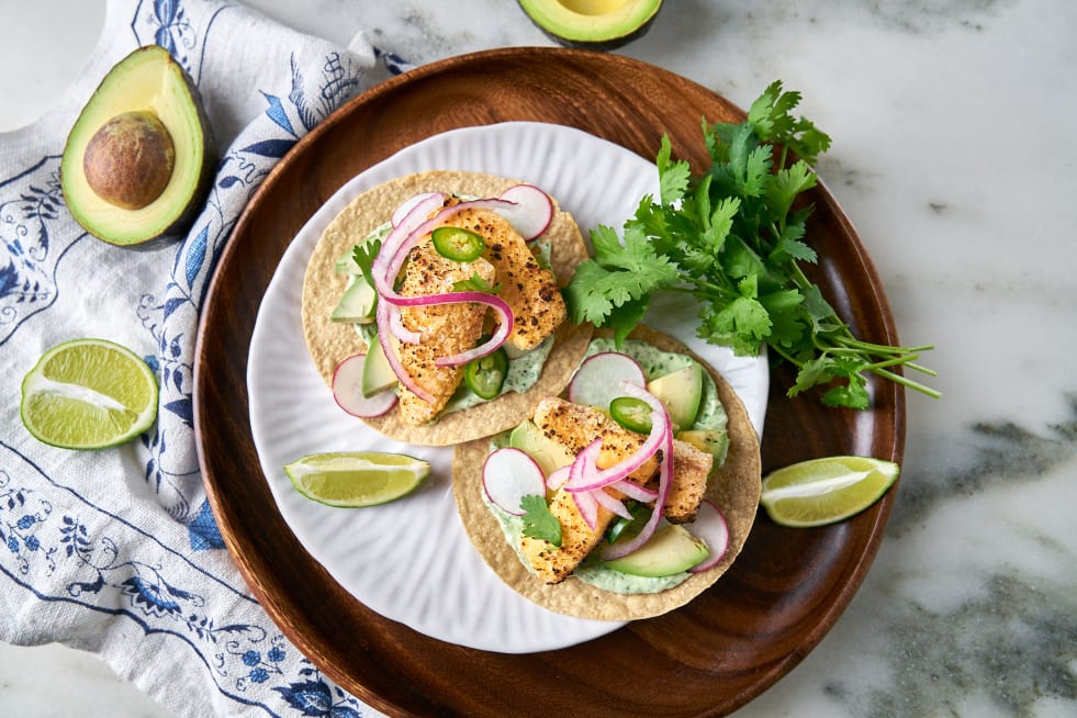 Crispy Fish Tostadas | Anova Precision® Oven Recipes