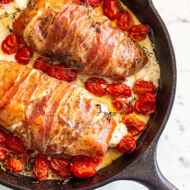 Prosciutto-Wrapped, Boursin-Stuffed Chicken Breasts | Combi Steam Oven ...
