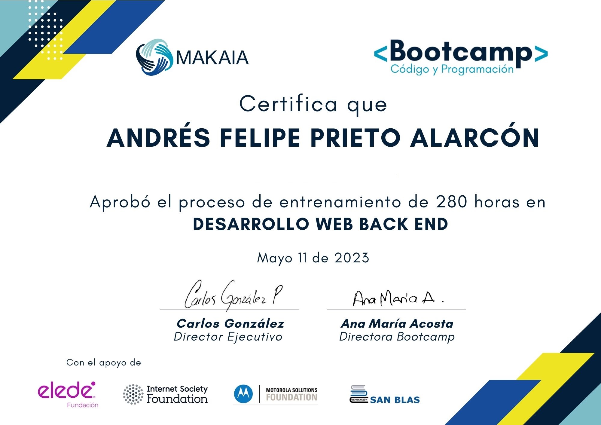 Andrés Prieto - Full Stack Developer | Angular | React Js | JavaScript | HTML5 | CSS3 | Java ...