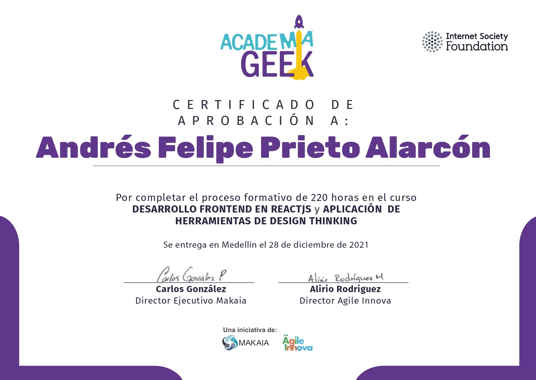 Andrés Prieto - Full Stack Developer | Angular | React Js | JavaScript | HTML5 | CSS3 | Java ...