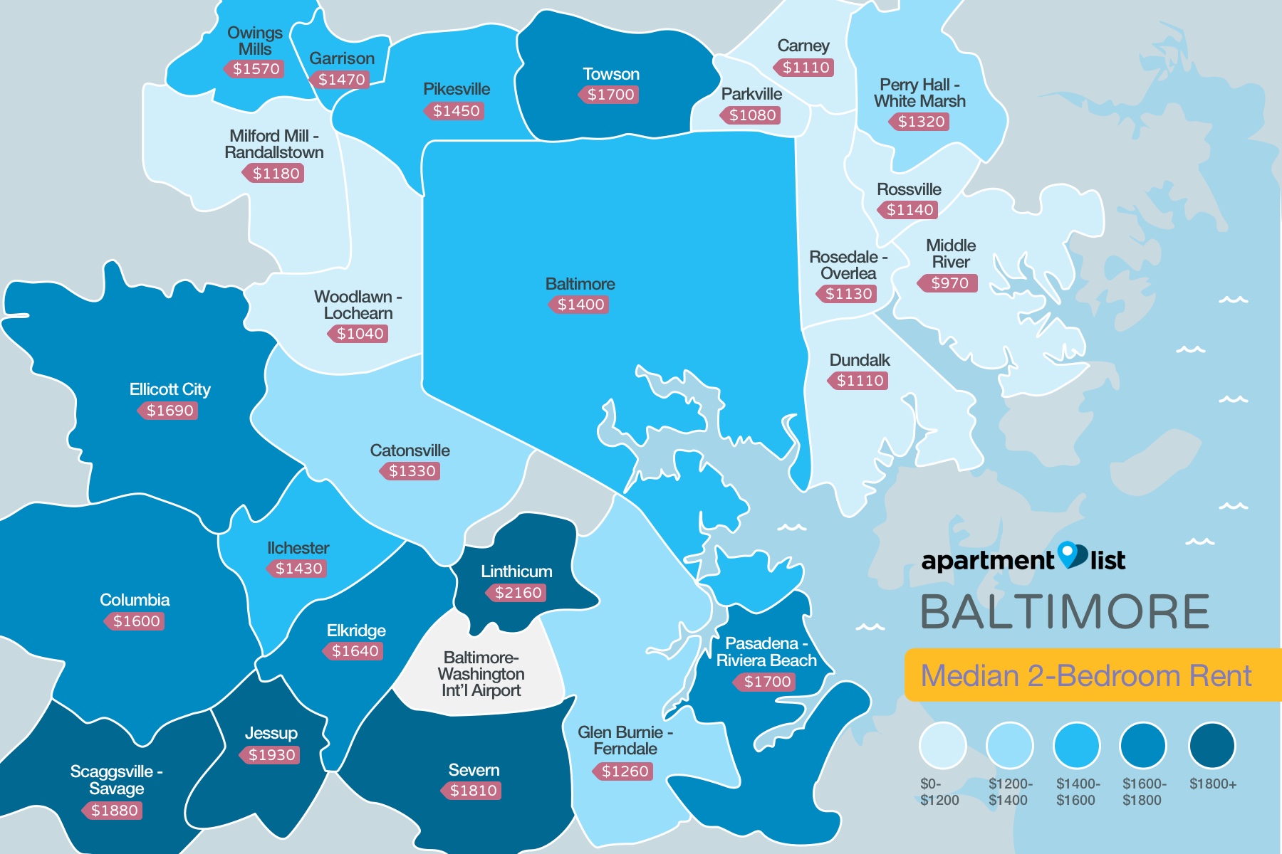 100 Best Apartments For Rent in Baltimore, MD from $420!