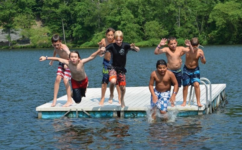 Séjour junior en immersion en summer camp - blue mountain camp