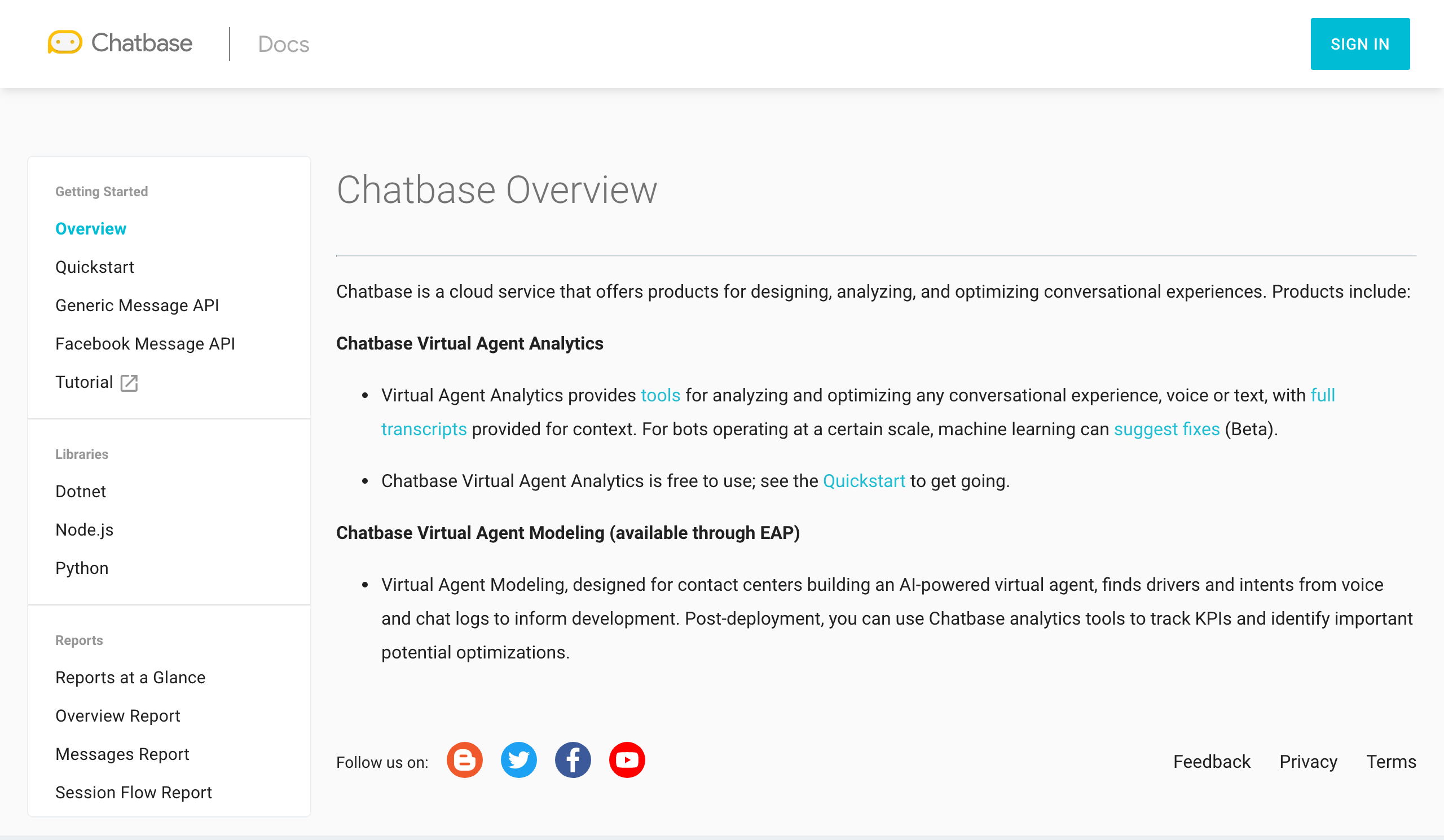 Chatbase API - Developer docs, APIs, SDKs, and auth. | API Tracker Chatbase API - Developer docs, APIs, SDKs, and auth. | API Tracker