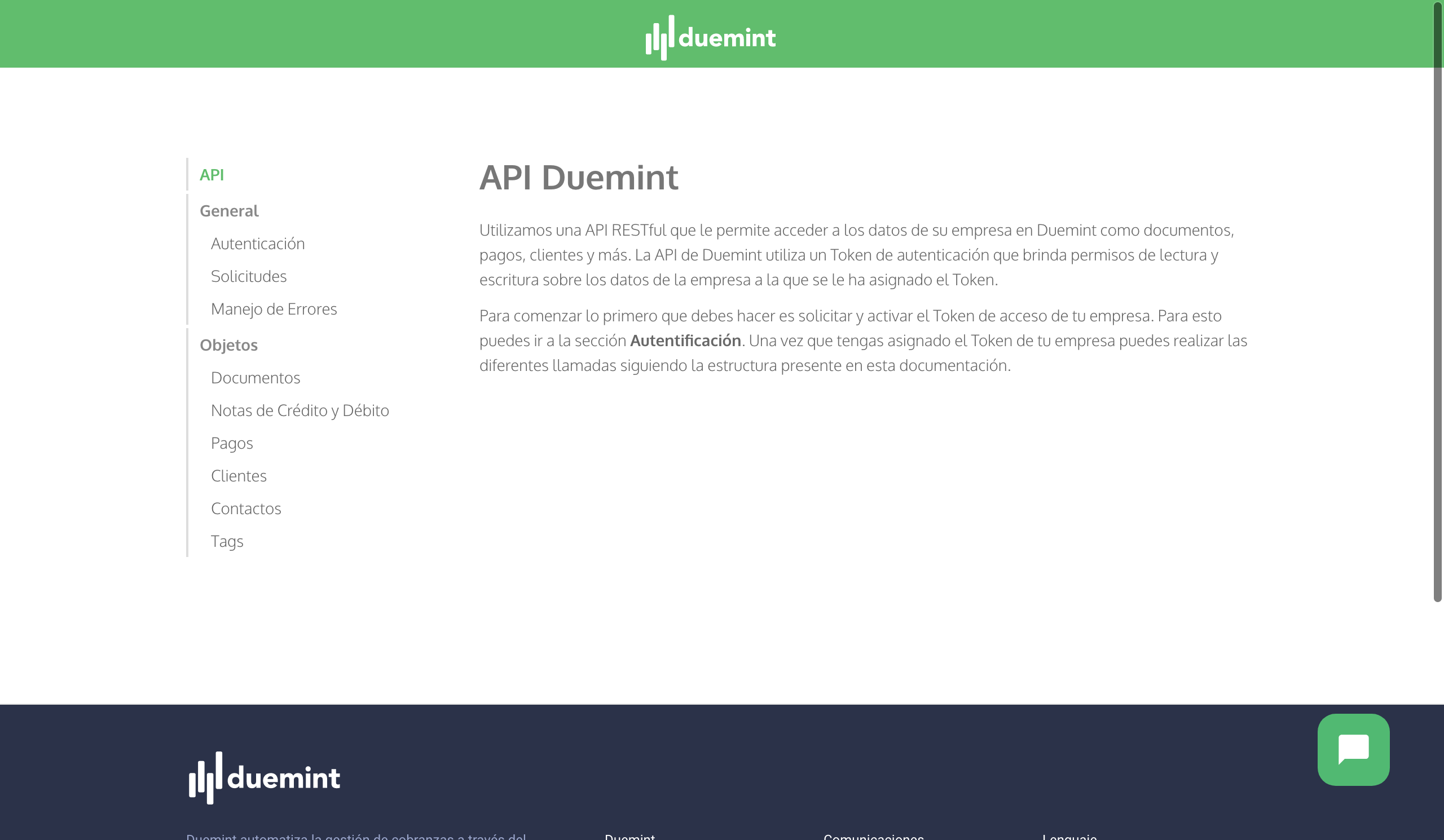 Duemint Api Developer Docs Apis Sdks And Auth Api Tracker