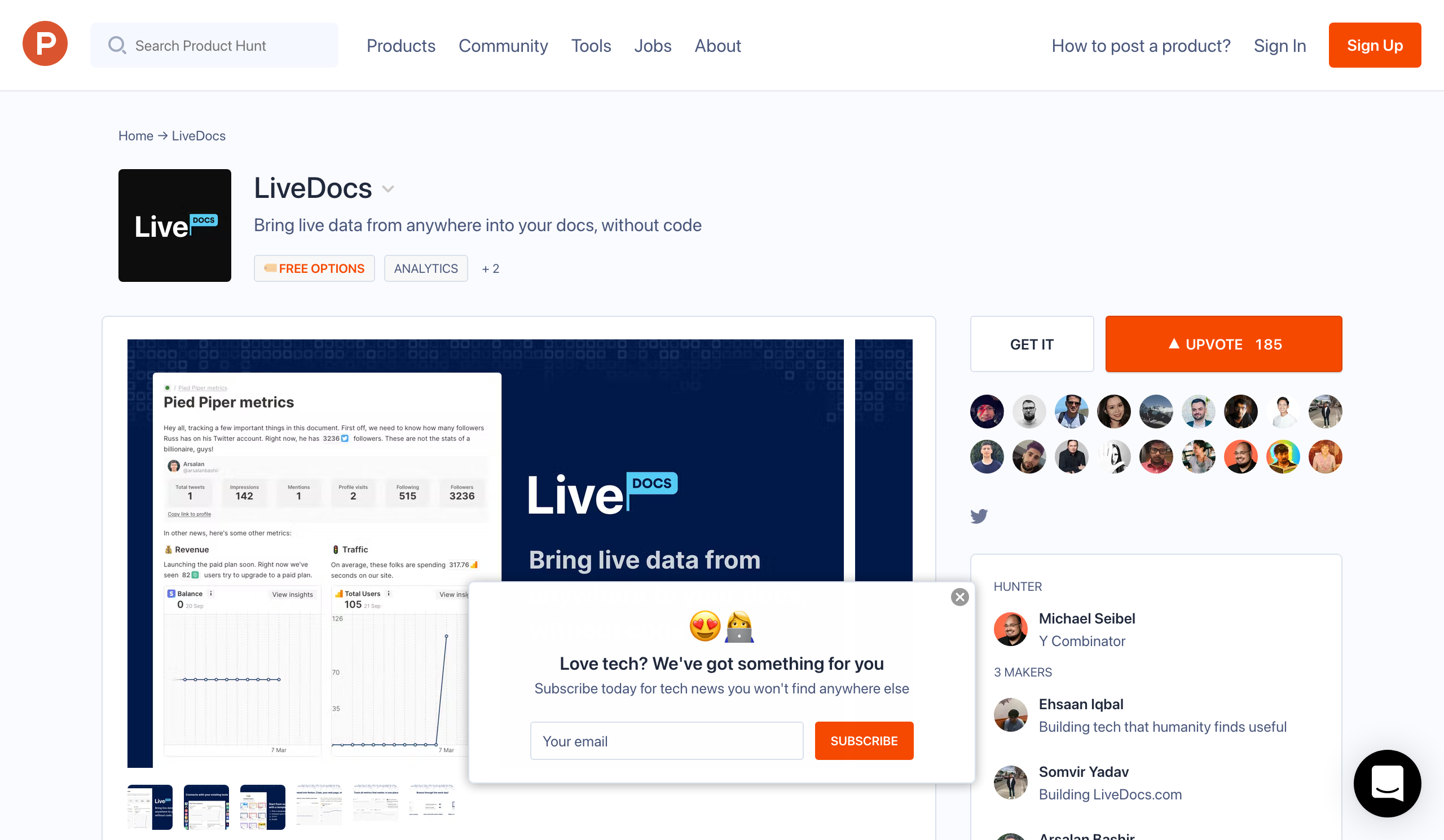 Livedocs Api Developer Docs Apis Sdks And Auth Api Tracker