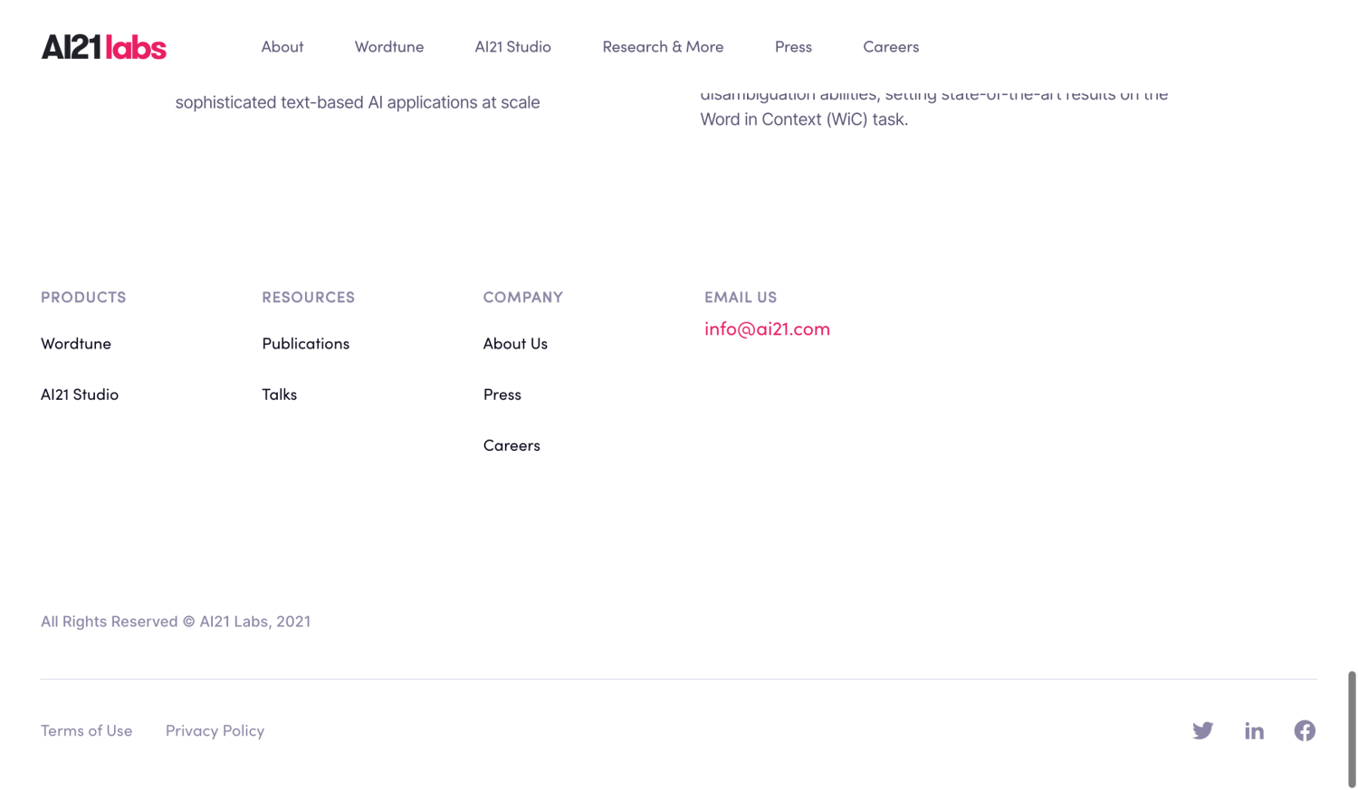 AI21 Labs | Discover AI use cases