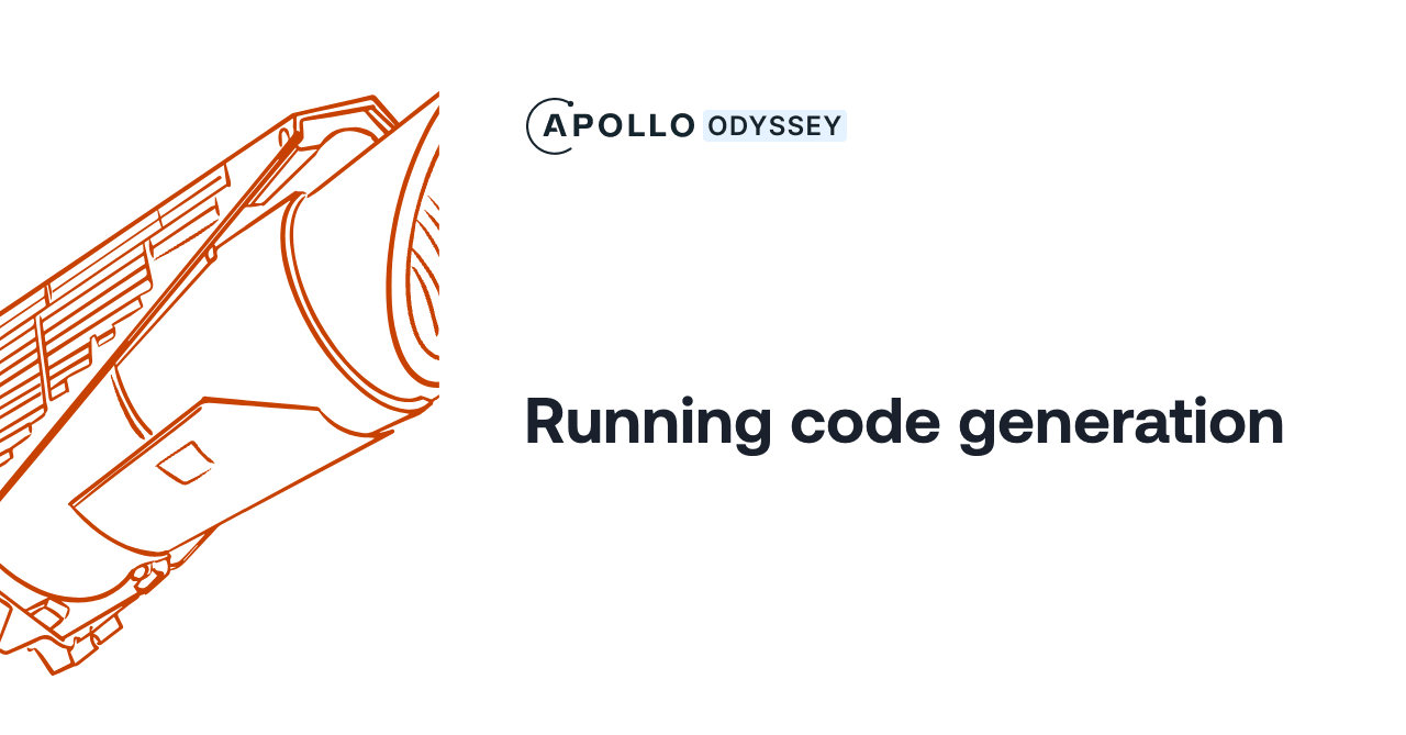 Running code generation - GraphQL Tutorials