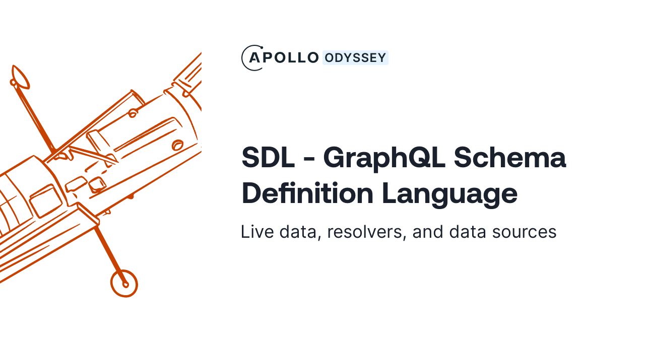 SDL - GraphQL Schema Definition Language - GraphQL Tutorials