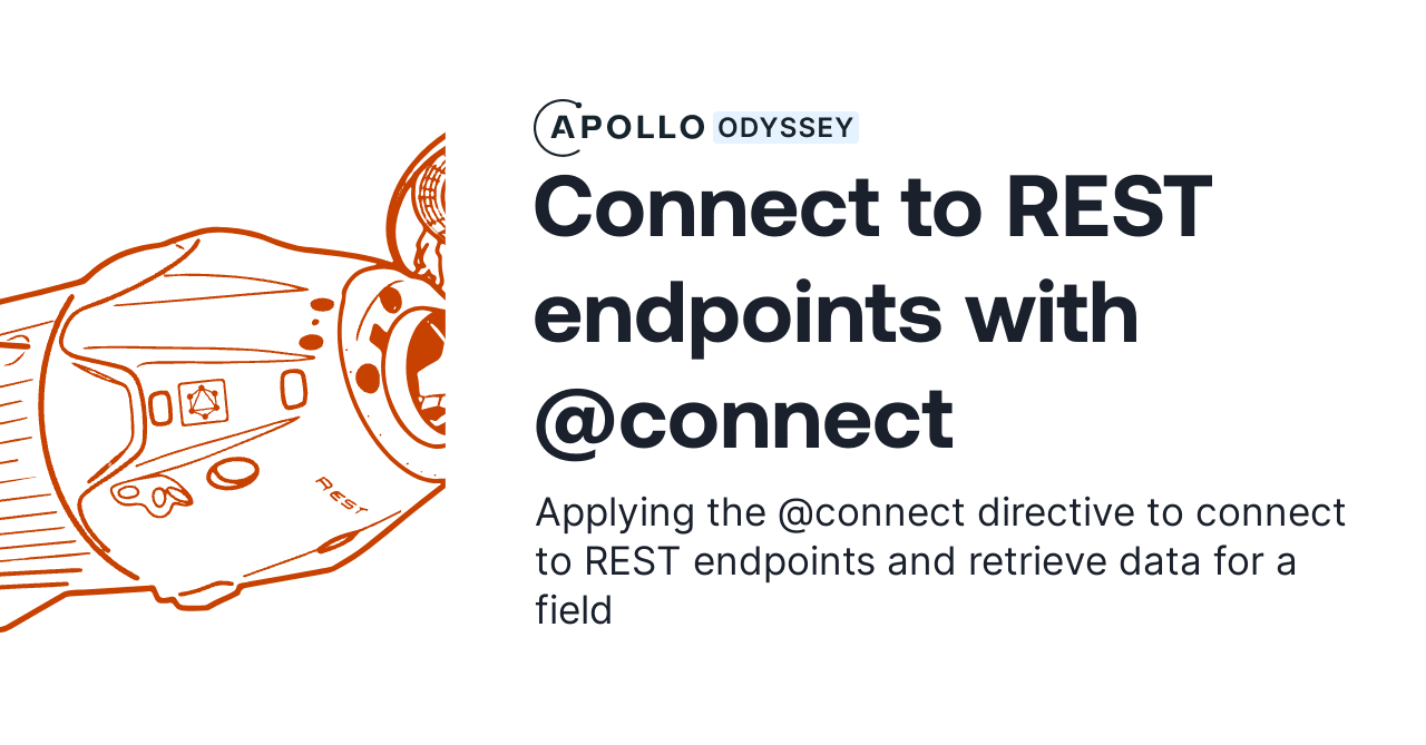 Connect to REST endpoints with @connect - GraphQL Tutorials