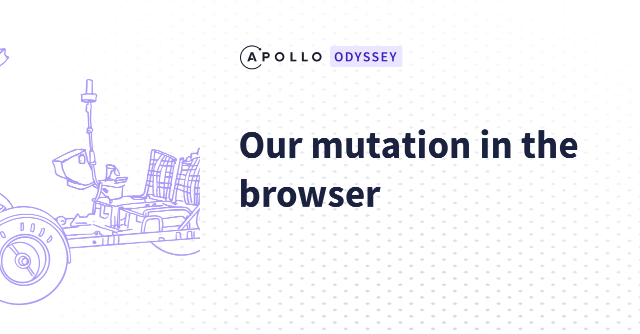 Our mutation in the browser - GraphQL Tutorials