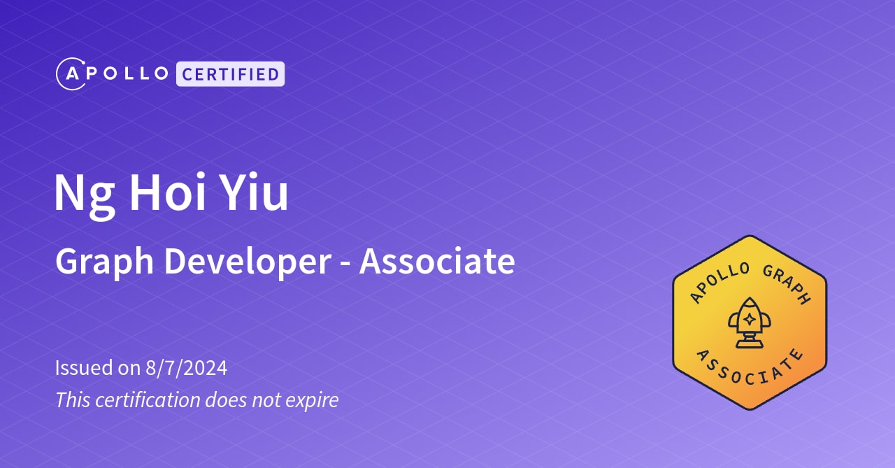 Developer certification - GraphQL Tutorials