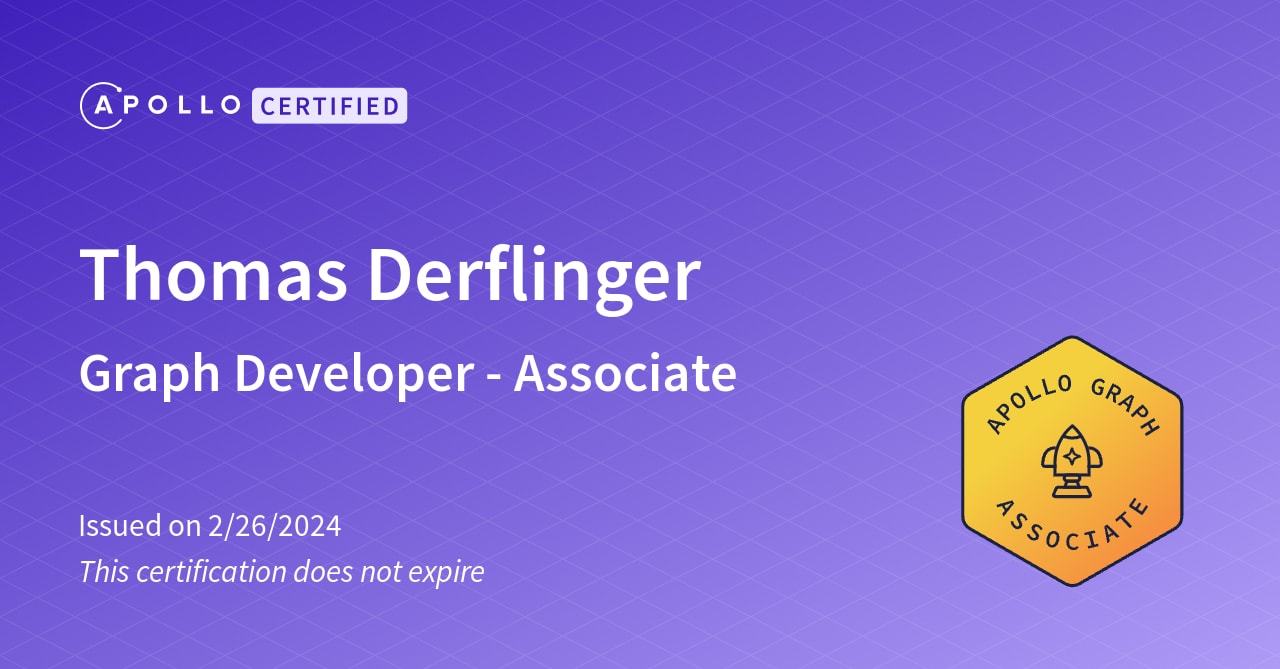 Developer certification - GraphQL Tutorials