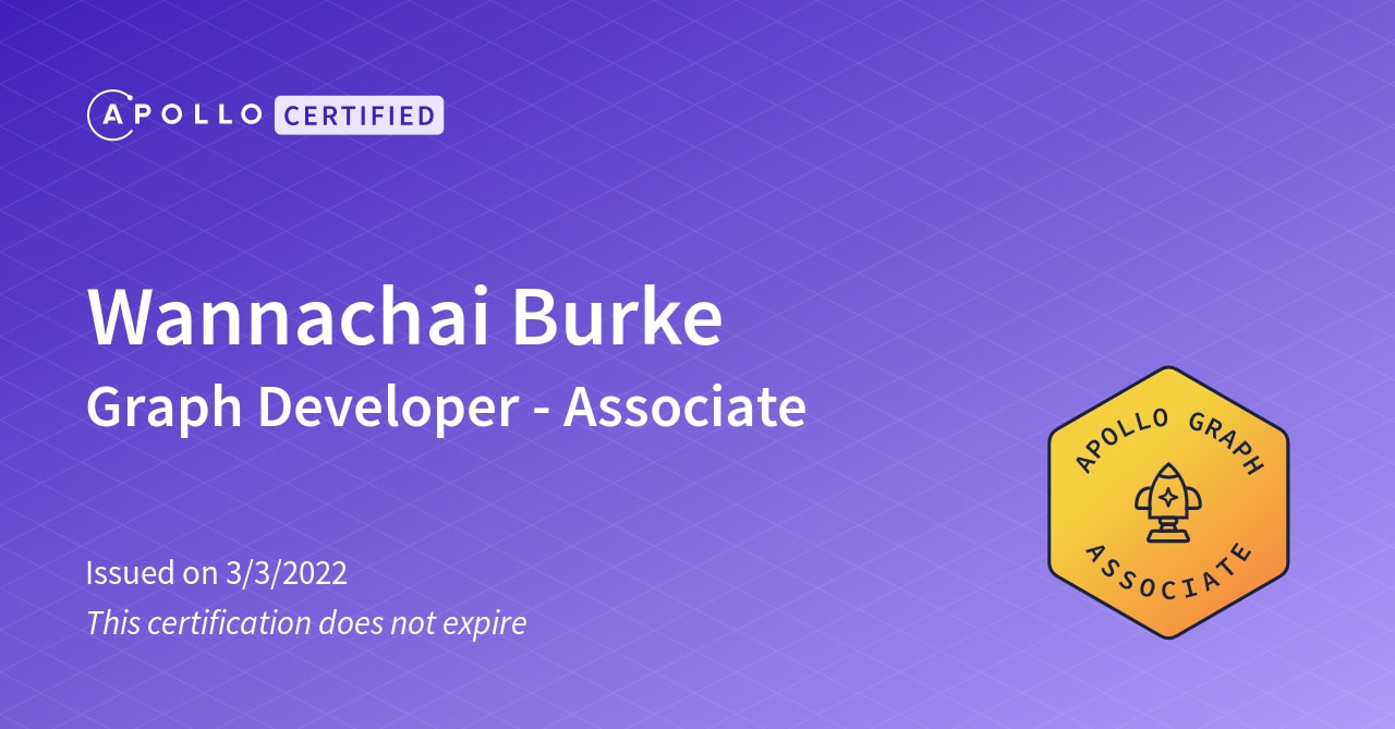 Developer certification - GraphQL Tutorials
