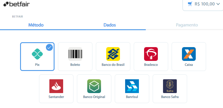 Como depositar na Betfair | Aposta10