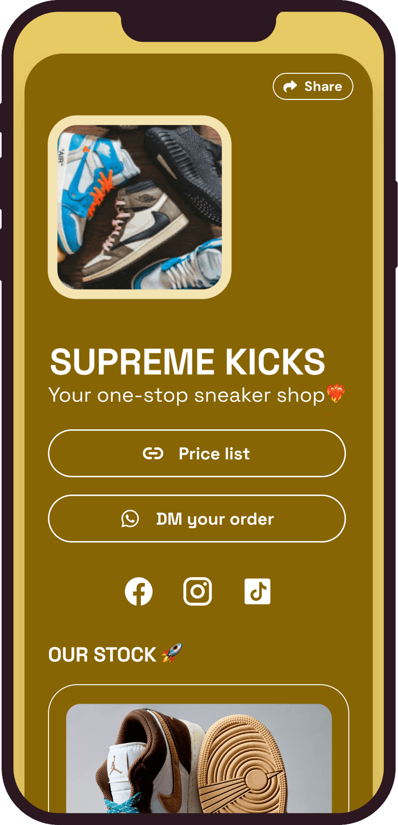 One link to take your business online | Savvy Sites