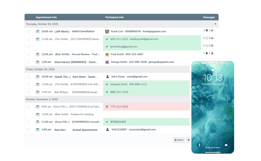 Appointment Reminders, Messaging & Online Scheduling | Apptoto