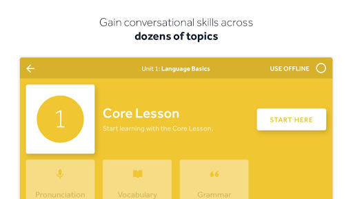 Rosetta Stone: Learn, Practice & Speak Languages Android App