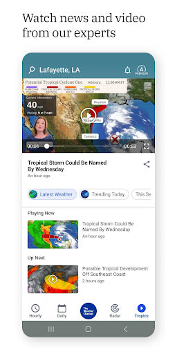 The Weather Channel - Radar Android App