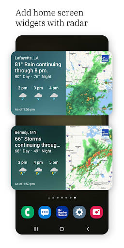 The Weather Channel - Radar Android App