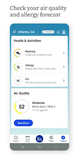 The Weather Channel - Radar Android App