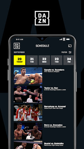 DAZN: Stream Live Sports Android App
