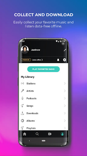 Slacker Radio Android App