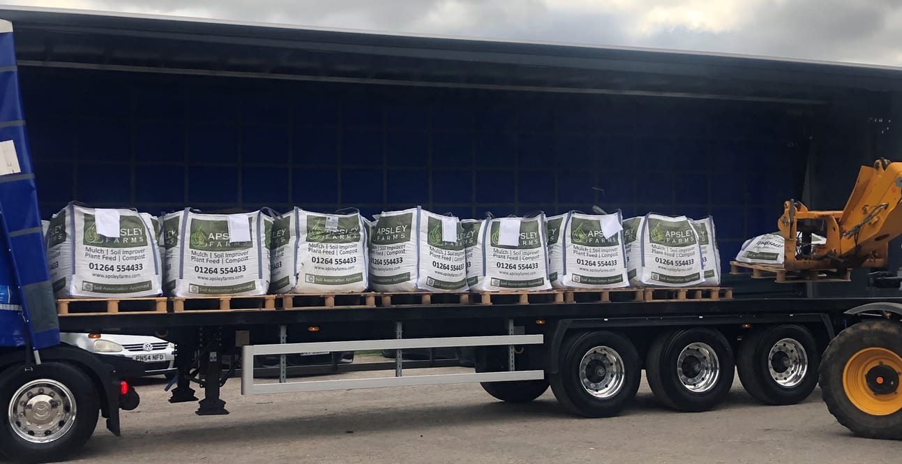 Soil improving mulch