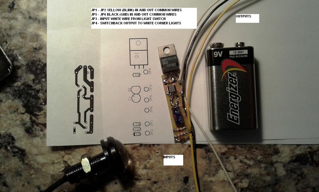 Build your own switchback - turn/running flasher controllers