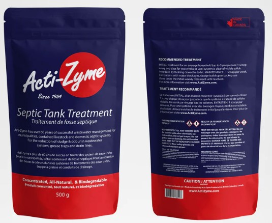 Aquifer Distribution | Acti-Zyme ACT500 Septic Tank Treatment, 500 g