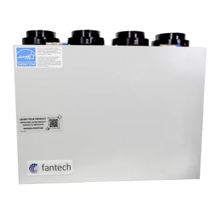 Aquifer Distribution | Fantech® 463265 VHR70R Fresh Air HRV, 70 cfm, 60 W