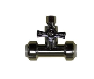 Aquifer Distribution | LynCar 1375042LF Push N Connect Tee Valve, 1 /2 ...