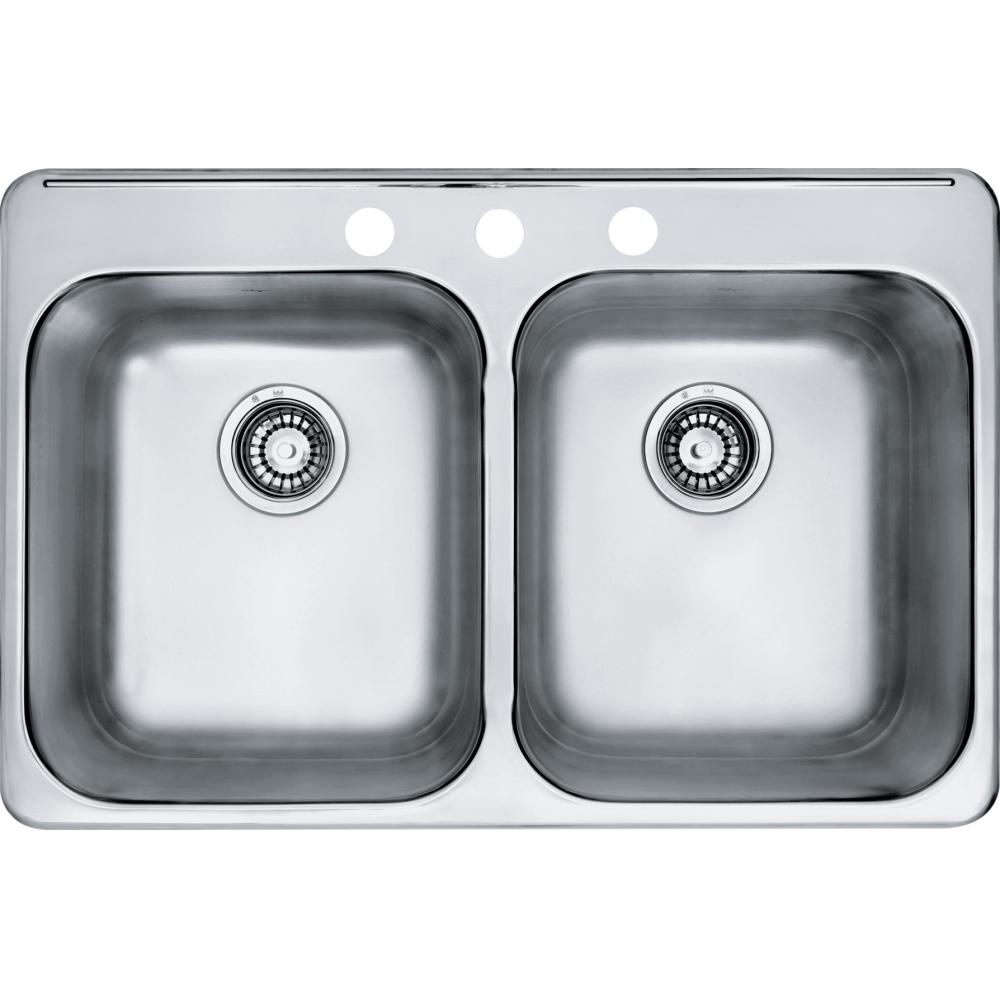 Aquifer Distribution | Kindred RDL2031-3 Reginox Drop-In Kitchen Sink ...