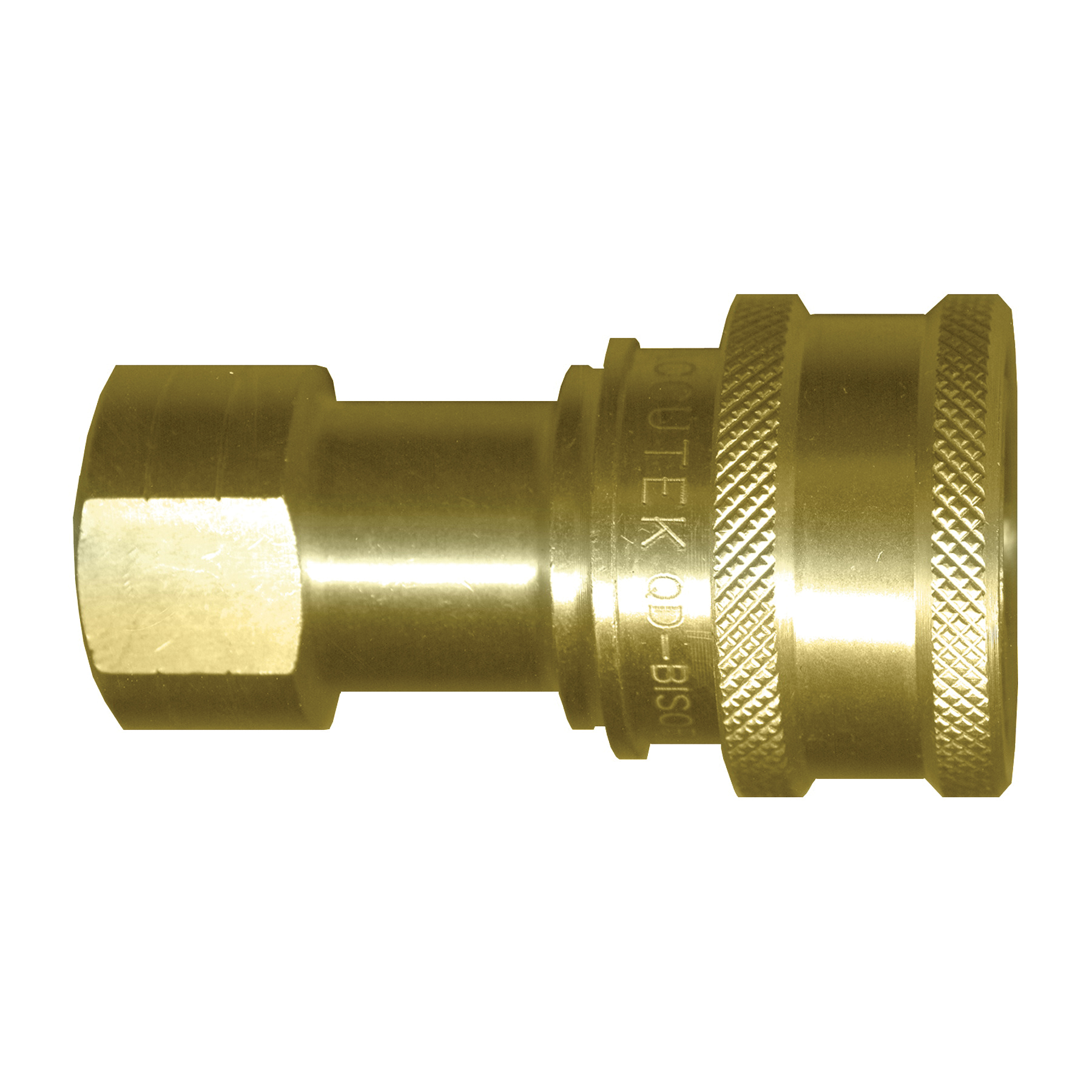 Aquifer Distribution | Accutek QD-BISOBC12-12F Hydraulic Coupler, 3/4 ...