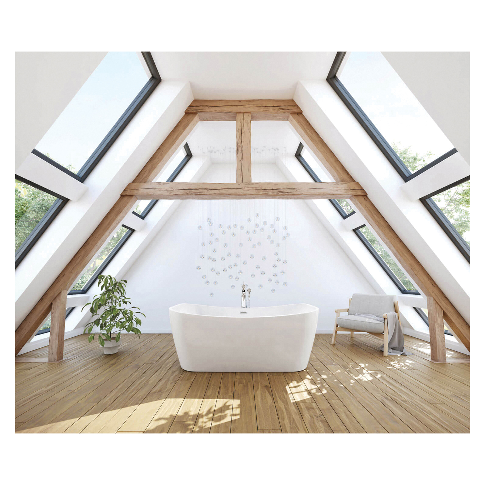 Aquifer Distribution | MAAX 106388-000-001-000 Villi 1-Piece Bathtub ...