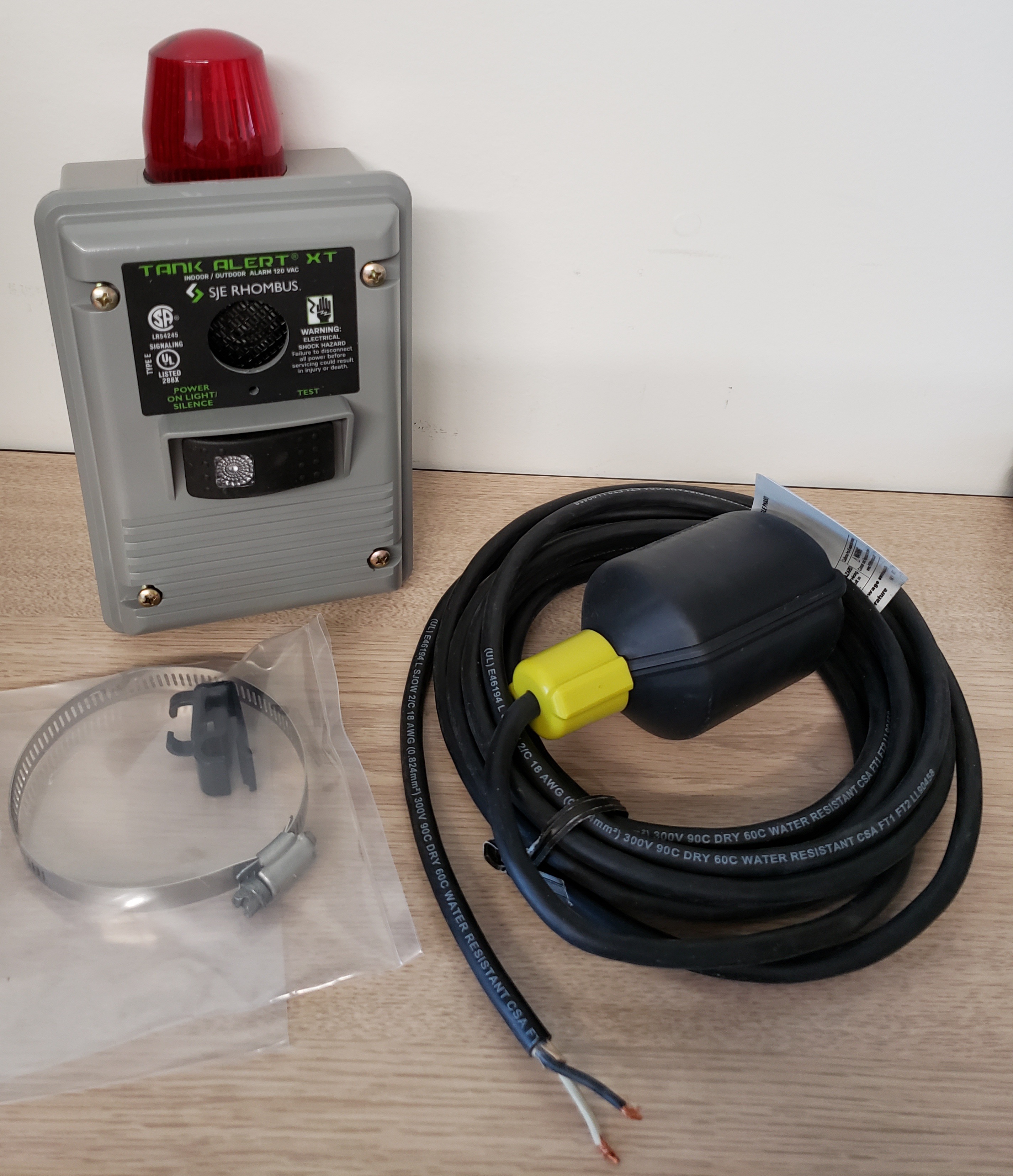 Aquifer Distribution | SJE-Rhombus® 1009923 Tank Alert XT Alarm System ...