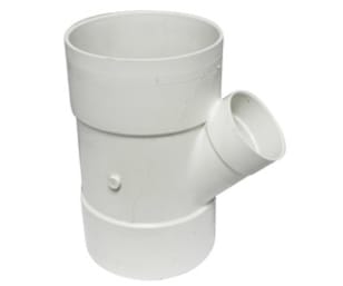 Aquifer Distribution | Canplas 414138BC PVC Sewer/Drainline Wye, 8 x 4 ...