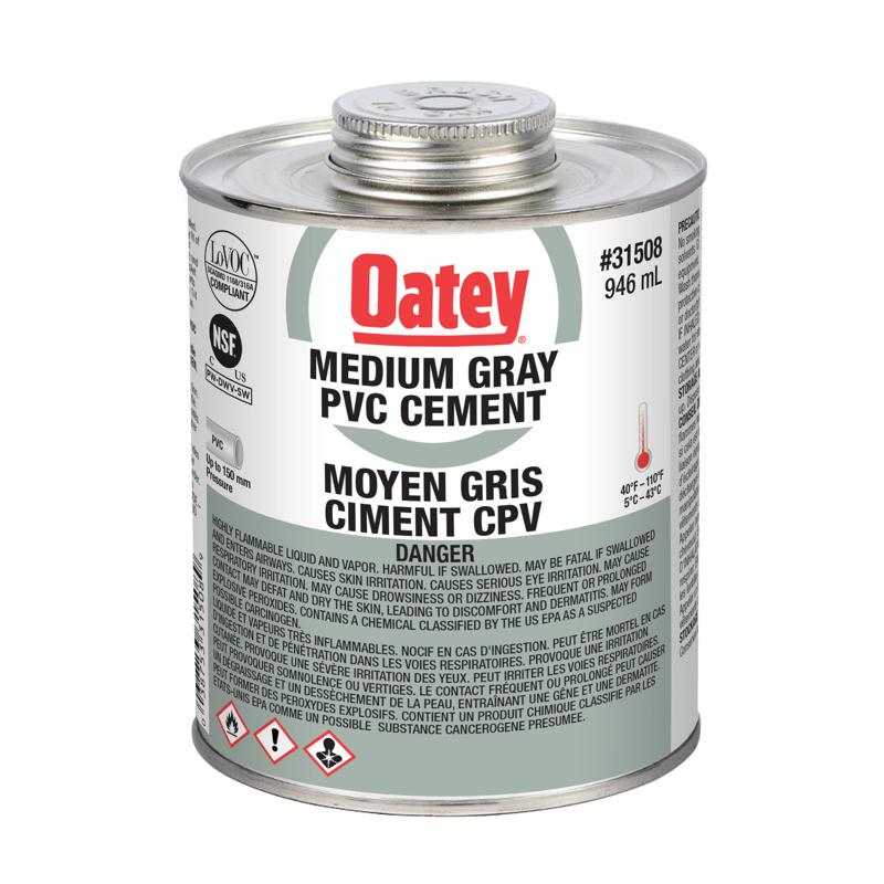 Aquifer Distribution | Oatey® 31508 Medium PVC Cement, 946 mL Container ...
