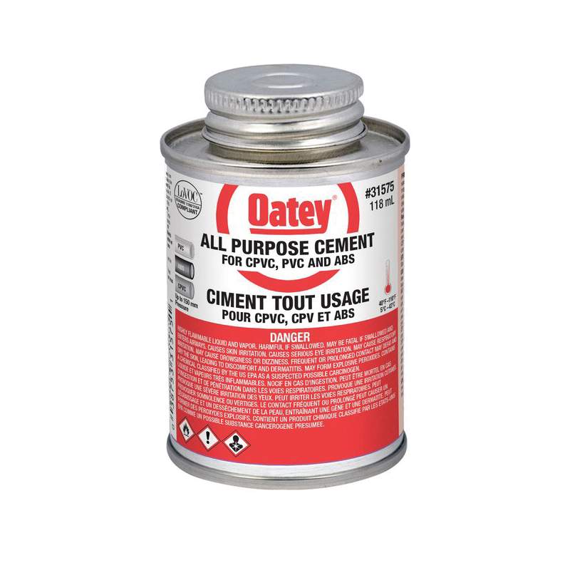 Aquifer Distribution | Oatey 31575 All Purpose Low VOC Medium Body ...