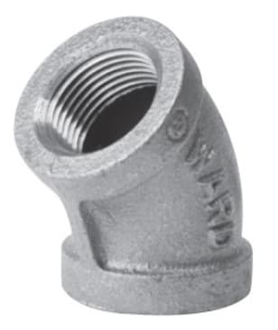 Aquifer Distribution | Approved Vendor 2664 Black Iron 45 deg Elbow, 3/ ...