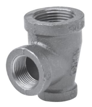 Aquifer Distribution | Approved Vendor 2885 Black Iron Reducing Tee, 2 ...