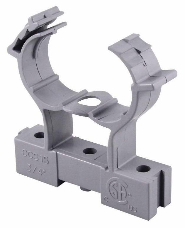 Aquifer Distribution | IPEX® 035181 Pipe Clamp and Spacer, 3/4 in, 80, PVC