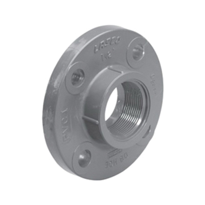Aquifer Distribution | Lasco® 852-020 Threaded Solid Flange, 2 in, PVC ...