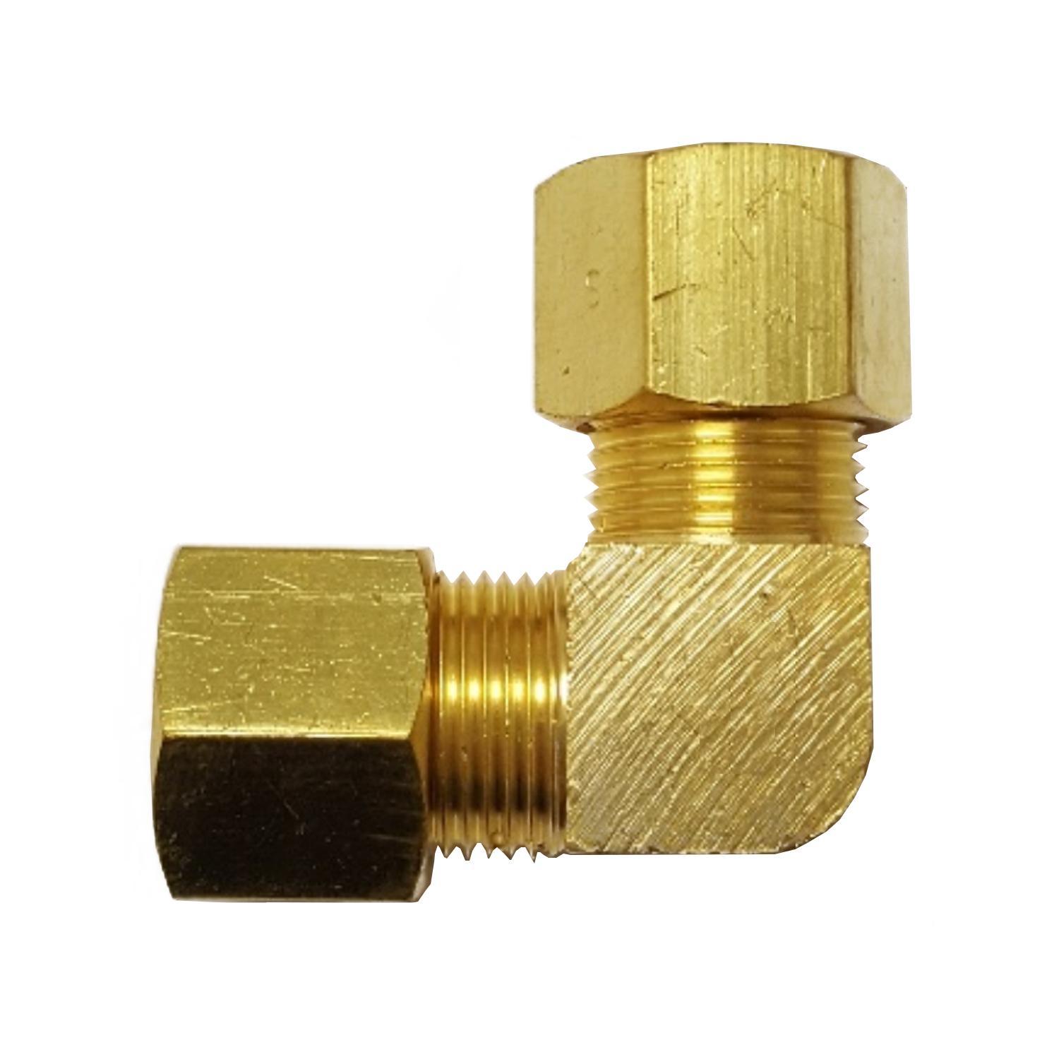 Aquifer Distribution | Fairview 65-6 90 deg Compression Union Elbow, 3/8 in, Tube, Brass