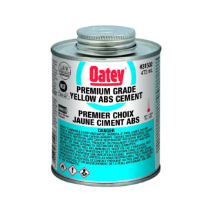 Aquifer Distribution | Oatey 31502 ABS Cement, 473 mL Container, Yellow ...