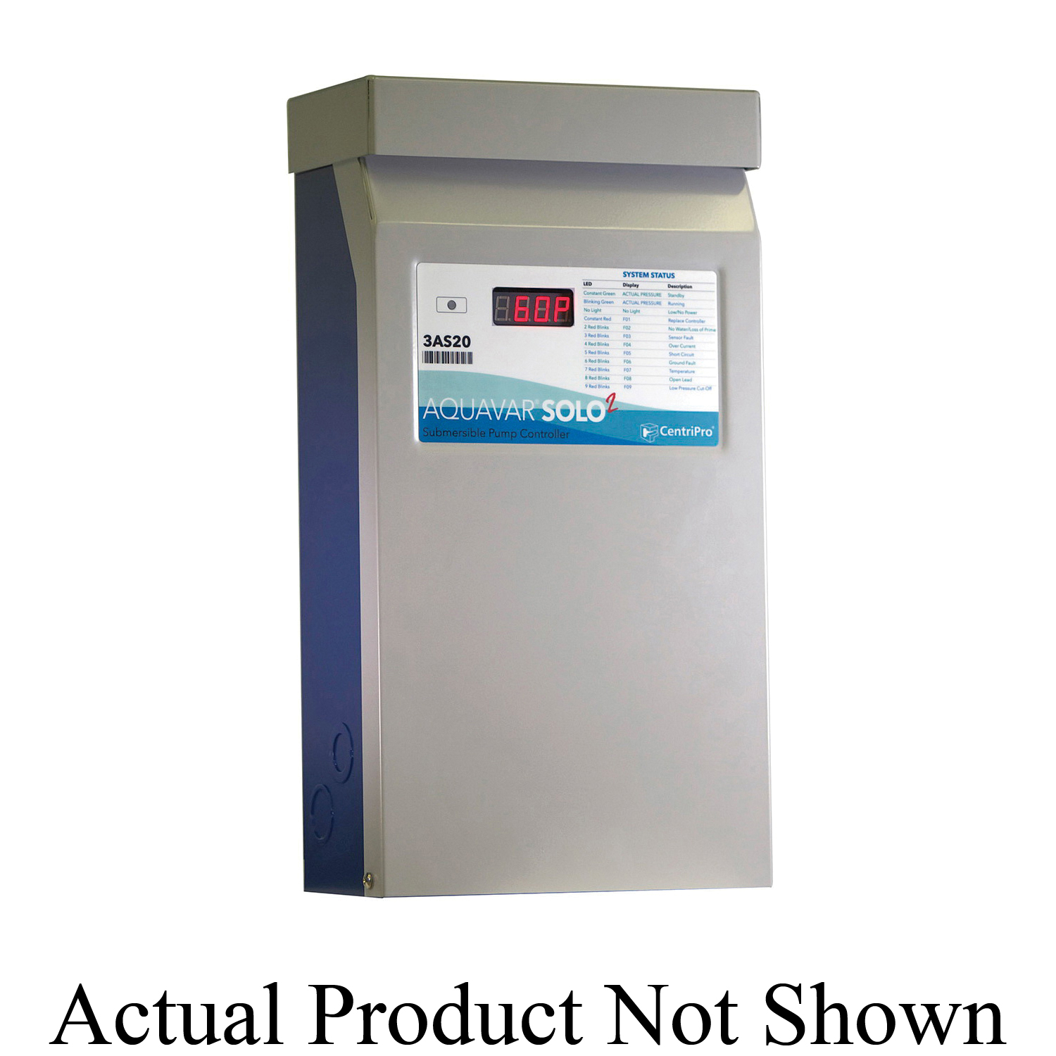 Aquifer Distribution | Goulds Aquavar Solo2 1AS15 Constant Pressure ...