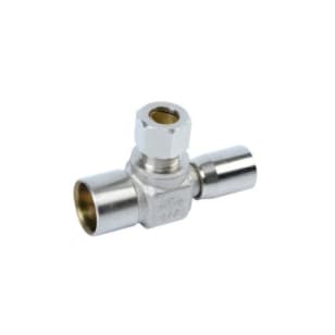 Aquifer Distribution | BrassCraft® SSR19X_CPEF Angle Stop Valve, 1/2 x ...
