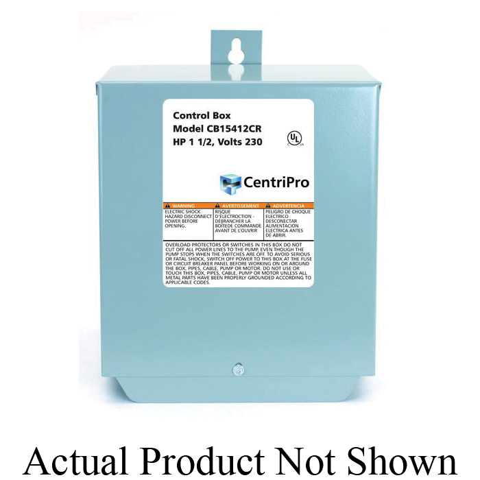 Aquifer Distribution | CentriPro CB20412CR Control Box, 230 VAC, 1 ph ...