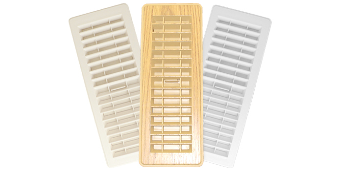 Aquifer Distribution | Primex HR310 Heat Register, 3 in x 10 in, Snow White