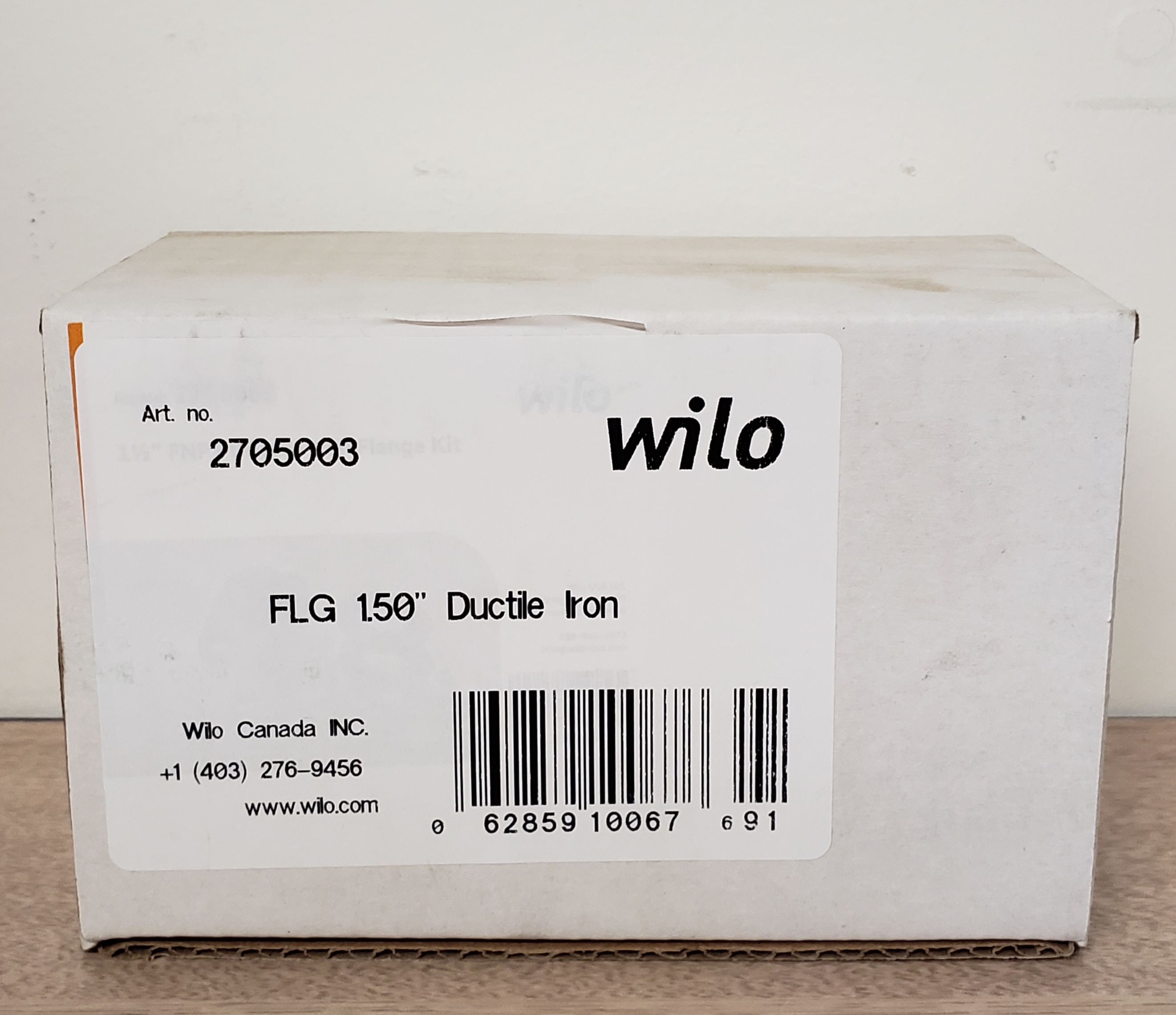 Aquifer Distribution | Wilo 2705003 Flange Set, 1-1/2 in Pipe, Cast Iron